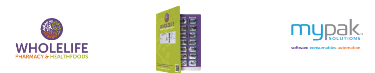Whole Life Order Form - myPak Solutions - Medication management solutions